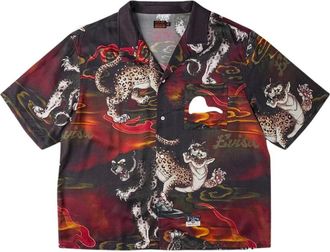 Evisu Homme, Chemises, Multicolore, Taille: XL Chemise Imprim&eacute; L&eacute;opard All-over