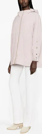 Herno Womens Hooded Zip-Up Jacket Aw23 W