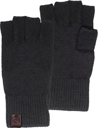 Isotoner Mitaines homme au toucher ultra doux, TU, noir