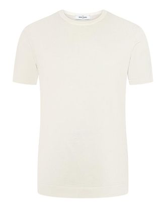 Gran Sasso Leichtes Strick T-Shirt aus &auml;gyptischer Baumwolle in