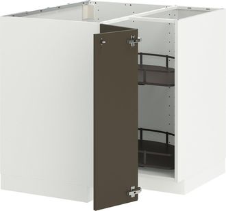 IKEA METOD Eckunterschrank+Karussell