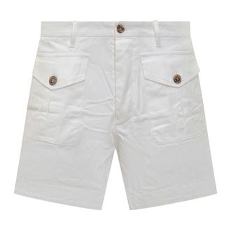 Dsquared2 Homme, Shorts, Blanc, Taille: L Ranger Chino Shorts