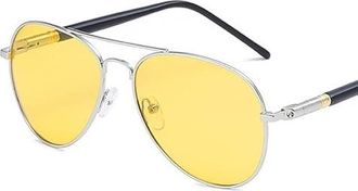Generic Lunettes de soleil polarisées pour hommes mode conducteur, vacances en plein air, plage, lunettes de soleil de sport décoratives (couleur : D, taille 