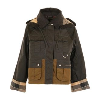 Barbour Femme, Vestes, Noir, Taille: 44 FR Veste cir&eacute;e Liza