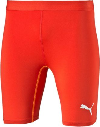 Puma Herren Hose TB Shorts Tights, red, M, 654617 01