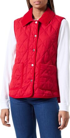 GANT QUILTED VEST WITH CORD DETAILS
