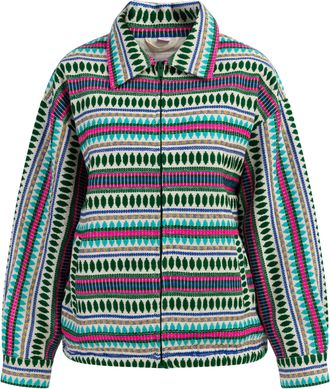 Izia Oversize-Blouson Damen Mehrfarbig T&uuml;rkis