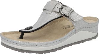 Berkemann Damen Mila Flipflop, mondsilber, 40 2/3 EU