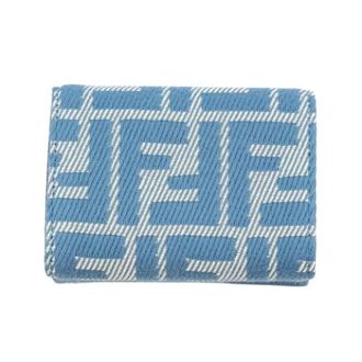 Fendi Pre-owned Tri-fold Wallet - - Pre-owned - Damen - Blau - ONE SIZE