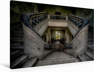 Calvendo Premium Textil-Leinwand 90 x 60 cm Quer-Format Orfanotrofio S.G. | Wandbild, HD-Bild auf Keilrahmen, Fertigbild auf hochwertigem Vlies, Leinwanddruck 