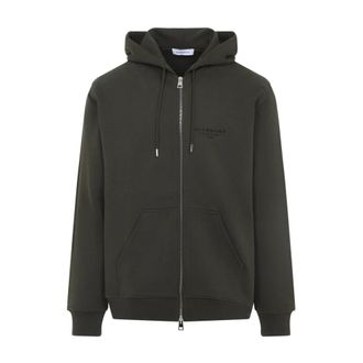 Givenchy Gr&uuml;ner Sweatshirt Aw25 L&auml;ssiger Stil - - Sweatshirts & Hoodies - Herren - Gr&uuml;n - S