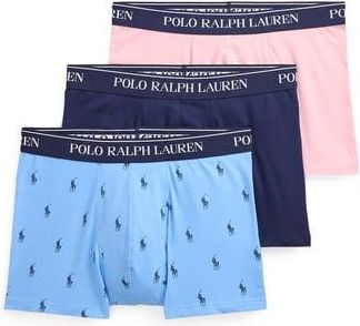 Polo Ralph Lauren Lot de 3 boxers en coton