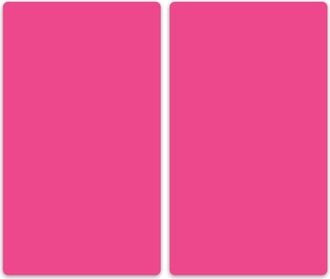 Decorwelt | Herdabdeckplatten 2x30x52 cm Ceranfeldabdeckung 2-Teilig Universal Elektroherd Induktion für Kochplatten Herdschutz Deko Schneidebrett Sicherheitsgl