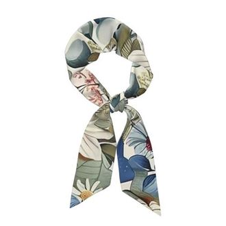 Generic &Eacute;charpe &eacute;toile am&eacute;ricaine pour femme - &Eacute;charpe tour de cou pour sac &agrave; main - Drapeau am&eacute;ricain vintage - En satin de soie - Pour le sport, le yoga, le