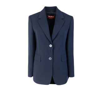 Max Mara Linz Jacke - - Jackets - Damen - Blau - XS
