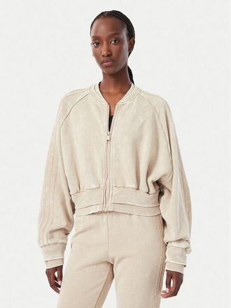 adidas Sweatshirt Sst Double Layered Cropped Track Top KT2228 Beige Regular Fit