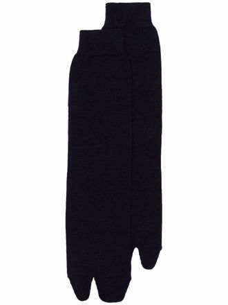 Maison Margiela chaussettes bottes Tabi - Bleu