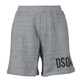 Dsquared2 Baumwoll Bermuda Shorts - - Shorts - Herren - Grau - 2XL