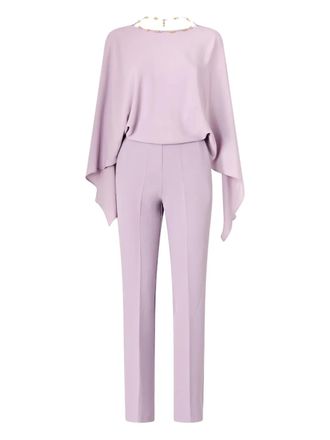 Pinko combinaison &agrave; effet drap&eacute; - Violet