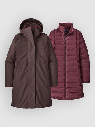 Patagonia Tres 3-In-1 Parka marron
