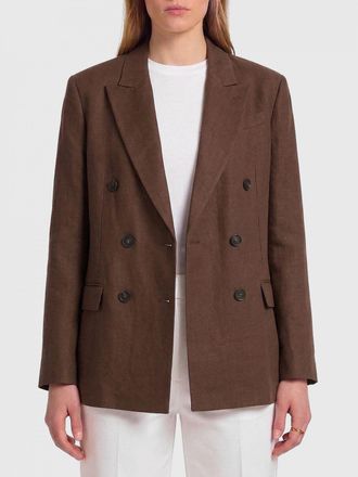 Brunello Cucinelli Veste Femme couleur Marron