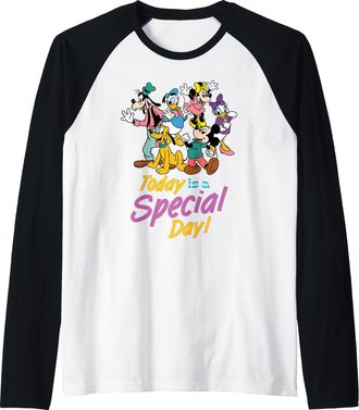 Disney Mickey & Friends Today is a Special Day! Party Raglan