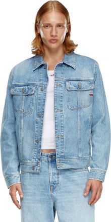 Diesel D-BARCY GIACCA_COAT_Blau_XXL