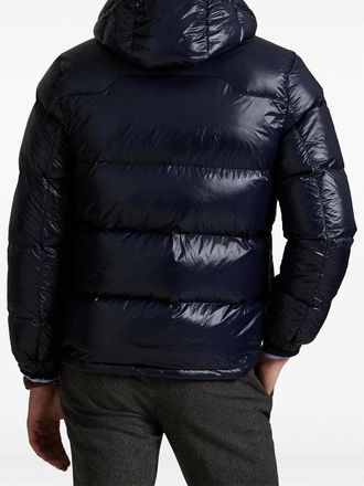 Ralph Lauren Hooded Nylon Down Jacket - Navy