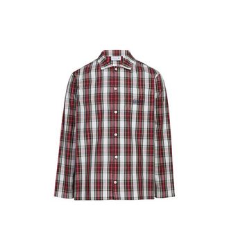 Lacoste Ensemble de pyjama &agrave; carreaux en coton
