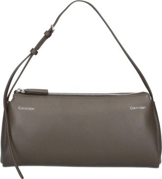Calvin Klein Lederschultertasche