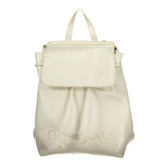 Desigual Femme, Sacs, Blanc, Taille: ONE Size Luena Mini Backpack
