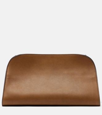The Row Clutch Peggy aus Leder