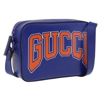 Gucci Pre-owned Vintage Schultertasche - - Pre-owned - Damen - Blau - ONE SIZE