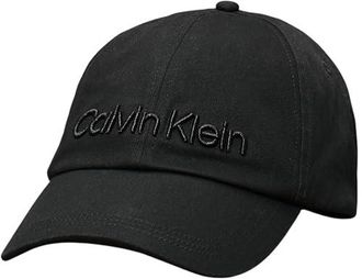 Calvin Klein Casquette Trucker Homme Logo Calvin Klein Brod&eacute; Baseball, Noir (Black), Taille unique