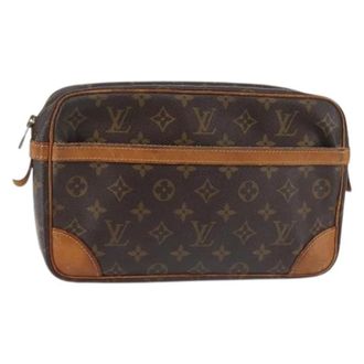 Louis Vuitton Pre-owned Canvas Clutch - - Pre-owned - Damen - Braun - ONE SIZE