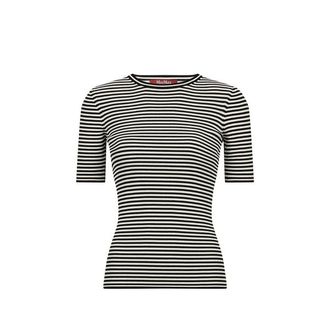 Max Mara T-shirt ajust&eacute; ray&eacute;