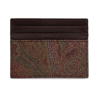 Etro Paisley Kartenetui - - Accessories - Herren - Rot - ONE SIZE