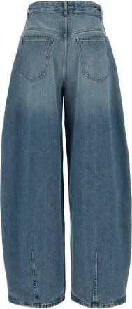 Jacquemus Le De-Nimes Ovalo Jeans - Blue