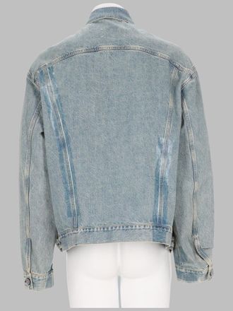 Maison Margiela Taped Denim Jacket - Blue