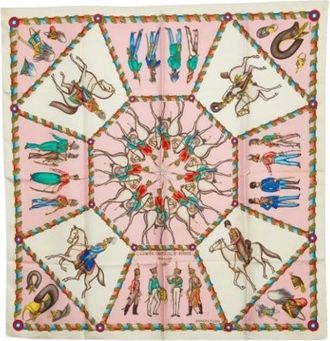 Herm&egrave;s Pre-owned Silk Scarf - Femme - Pre-owned - Multicolore - Taille: ONE Size