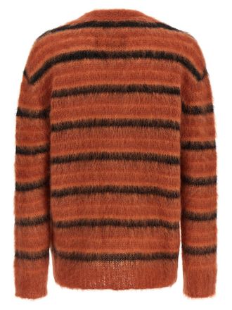 Marni Mens Orange Fabric Cardigan Clothing