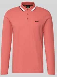 HUGO BOSS Regular Fit Poloshirt aus reiner Baumwolle Modell Plisy