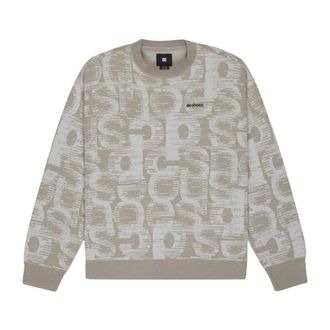 DC Blitxed Sweat - Homme - Pulls - Beige - Taille: L