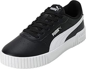 Puma Femme Carina 2.0 Basket, Puma Noir Blanc Argent&eacute; Black Puma White Puma Silver, 35.5 EU