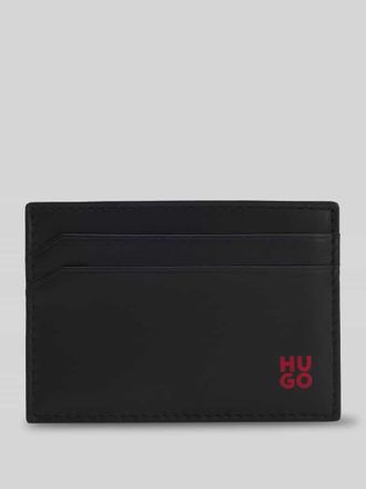 HUGO BOSS Kartenetui aus echtem Rindsleder Modell TIBBY_N_S CARDCASE