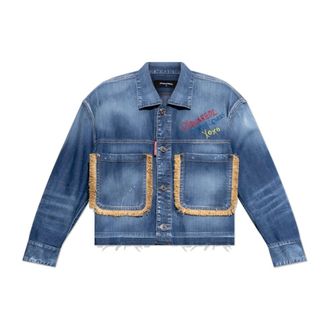 Dsquared2 Denimjacke Summer Lovers - - Jackets - Damen - Blau - XS