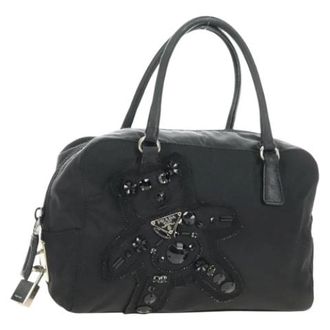 Prada Pre-owned Nylon Handbag - - Pre-owned - Damen - Schwarzk - ONE SIZE