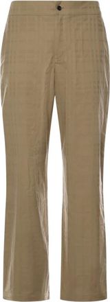 Burberry Homme, Pantalons, Beige, Taille: M Wide Pantalons