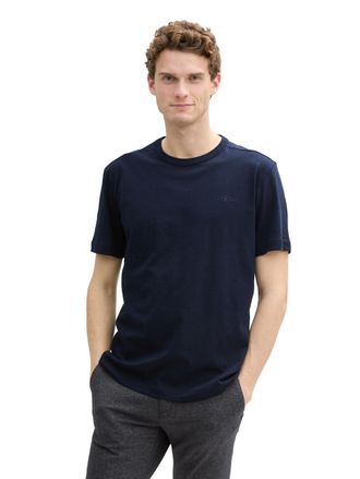 Tom Tailor Herren 1045627 T-Shirt, 10668 - Sky Captain Blue, XXL EU