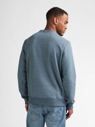 Petrol Industries Sweatshirt mit Rundhalsausschnitt, kleine Logostickerei